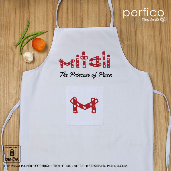 Tabletop Personalized Kitchen Apron for Kids Online in Delhi, India ...